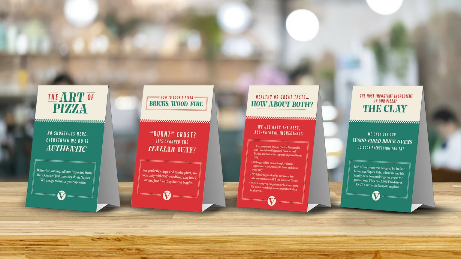 Serving up a Fresh Look for V Pizza - Connect Agency